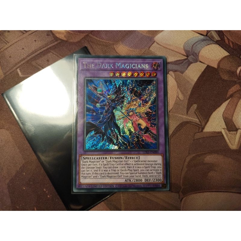 [UK] The Dark Magicians - Secret Rare - Limited Edition- LDS3-EN090 | Shopee Việt Nam
