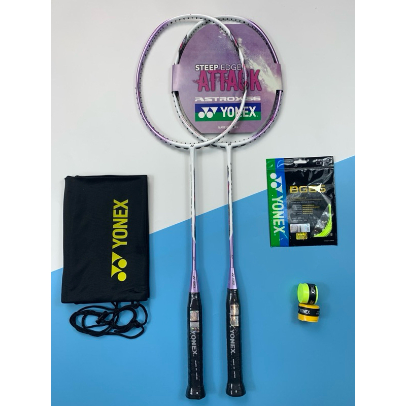 Vợt cầu lông astrox 66 khung cacbon căng max 12kg | Shopee Việt Nam