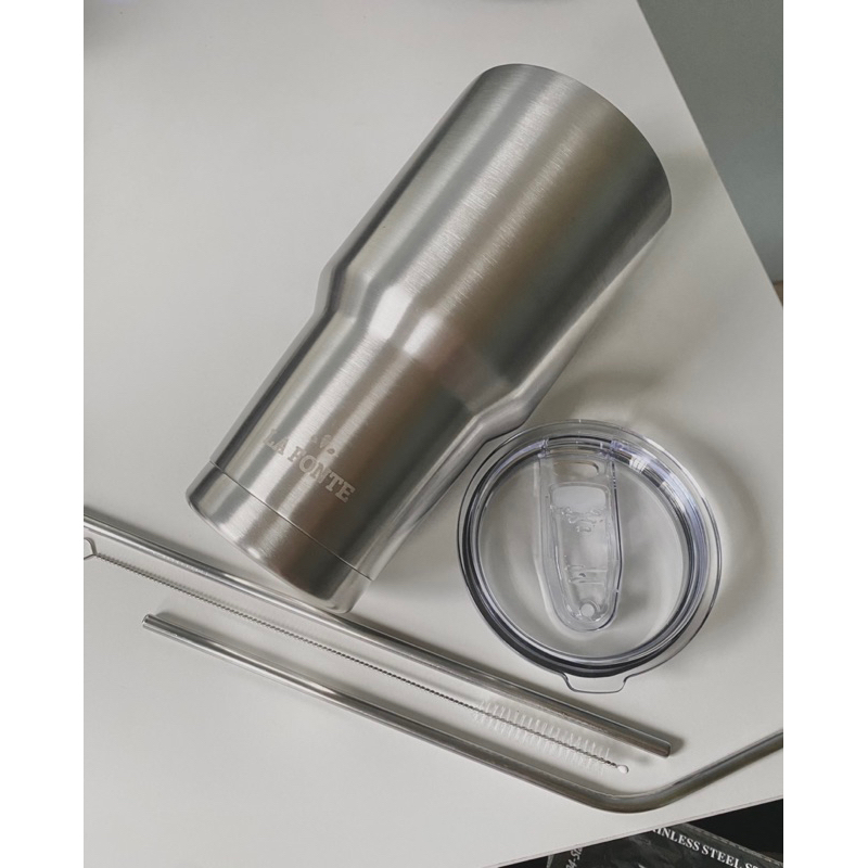 bình giữ nhiệt Lafonte 900ml màu BLA ( kèm theo túi nhựa+ ống hút lnox) | Shopee Việt Nam