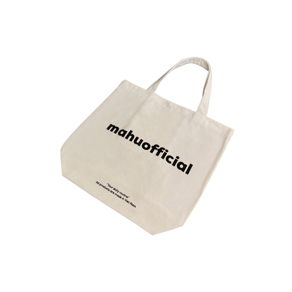 MAHU - TÚI TOTE VẢI CANVAS MHO | Shopee Việt Nam