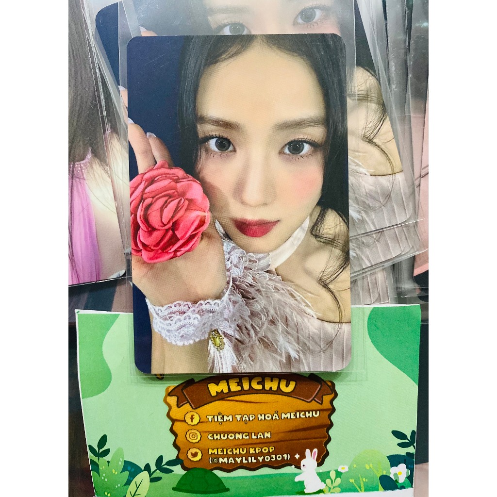 [HÀNG CÓ SẴN] [OFFICIAL] BỘ SƯU TẬP THẺ BÀI CARD BO GÓC BLACKPINK JISOO ...