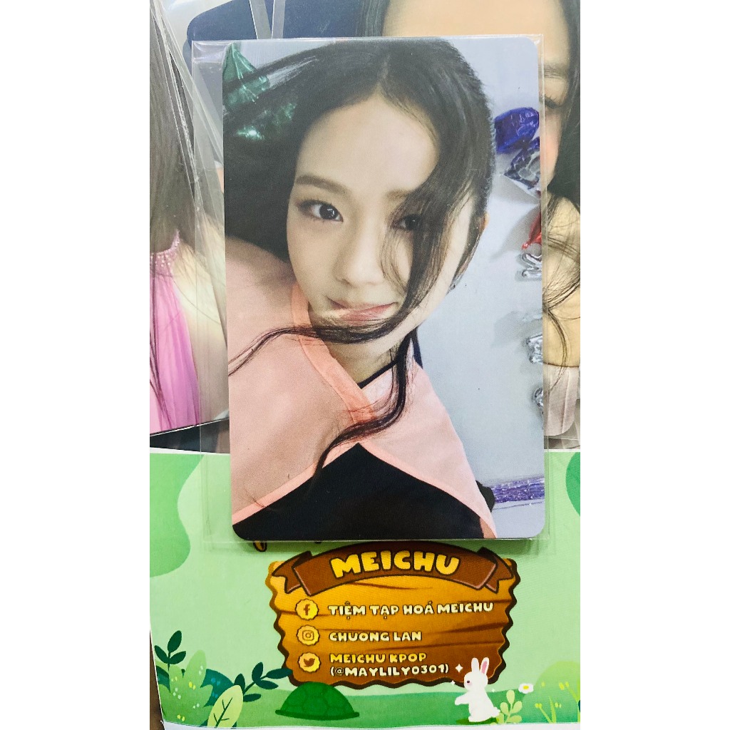 [HÀNG CÓ SẴN] [OFFICIAL] BỘ SƯU TẬP THẺ BÀI CARD BO GÓC BLACKPINK JISOO ...