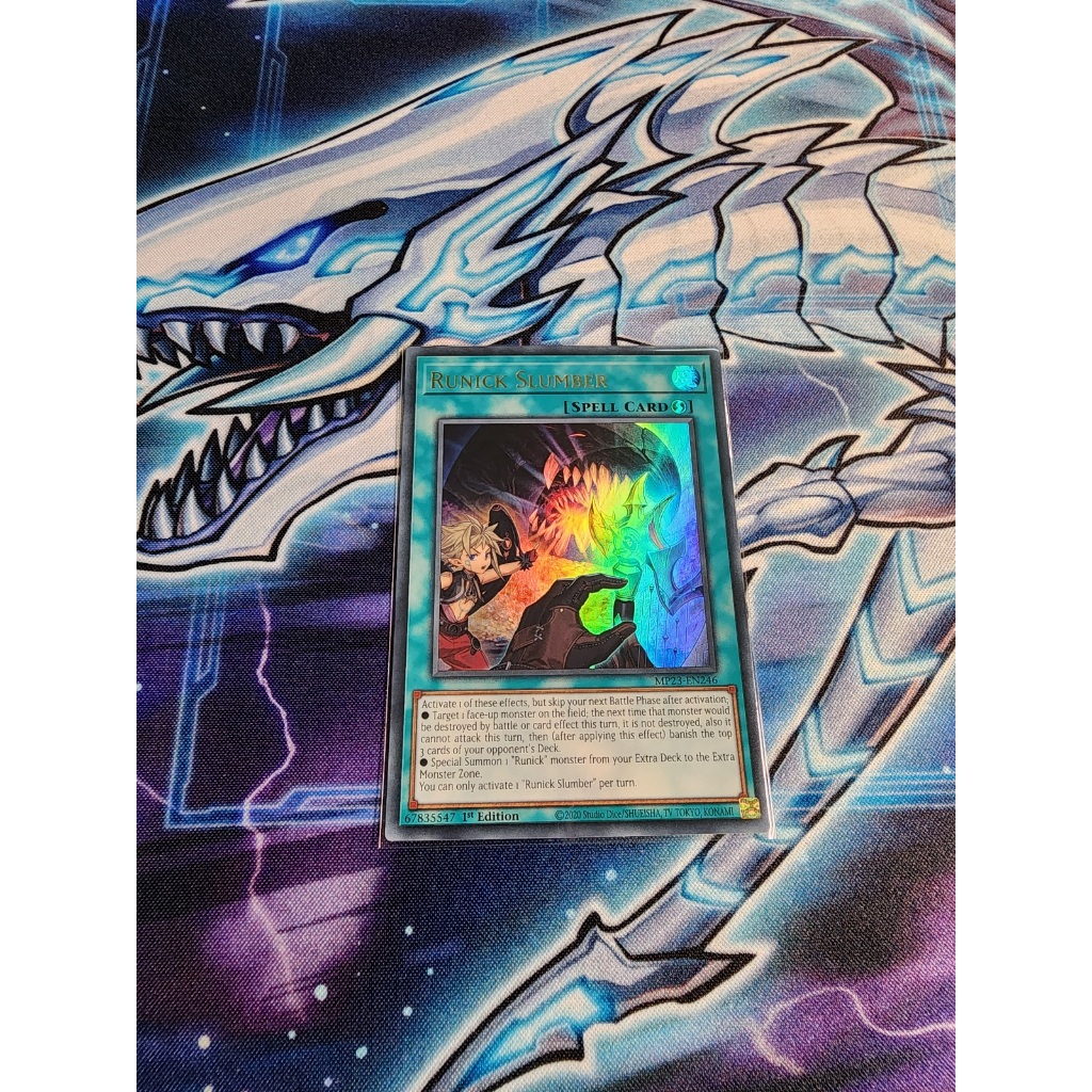 Bài Yugioh TCG UK [MP23-EN246] Runick Slumber - Ultra Rare [UR ...