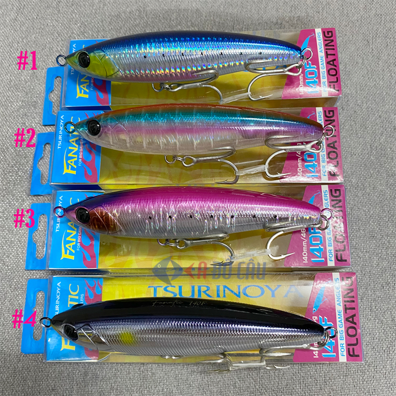 Mồi câu gành biển Tsurinoya Fanatic 140F | Shopee Việt Nam