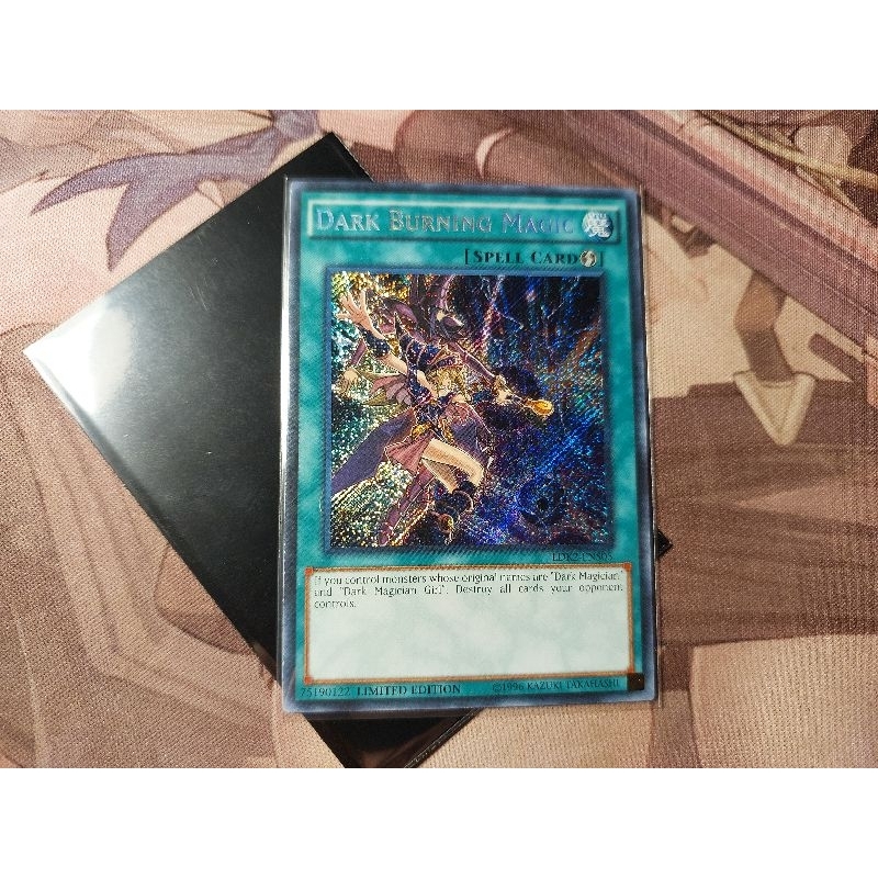 [EN] Dark Burning Magic - Secret Rare - Limited Edition - LDK2-ENS05 ...