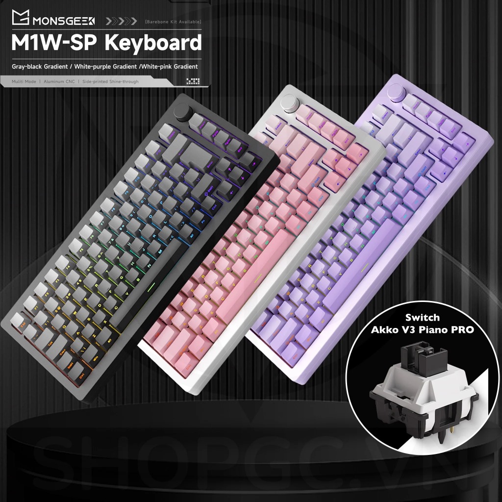 Bàn Phím Cơ Monsgeek M1W SP | Shopee Việt Nam