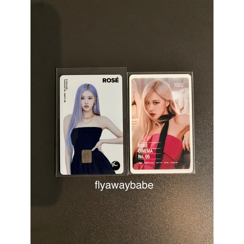 Rosé Rosie Card Hiếm - R - BLACKPINK [Chính Hãng] | Shopee Việt Nam