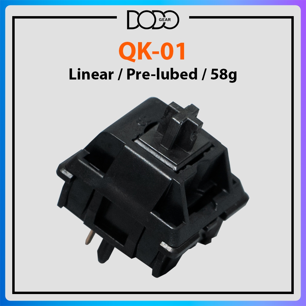 Switch QK01 Duhuk x QK 5 PIN Linear 58g công tắc bàn phím Switch QK01 5 ...