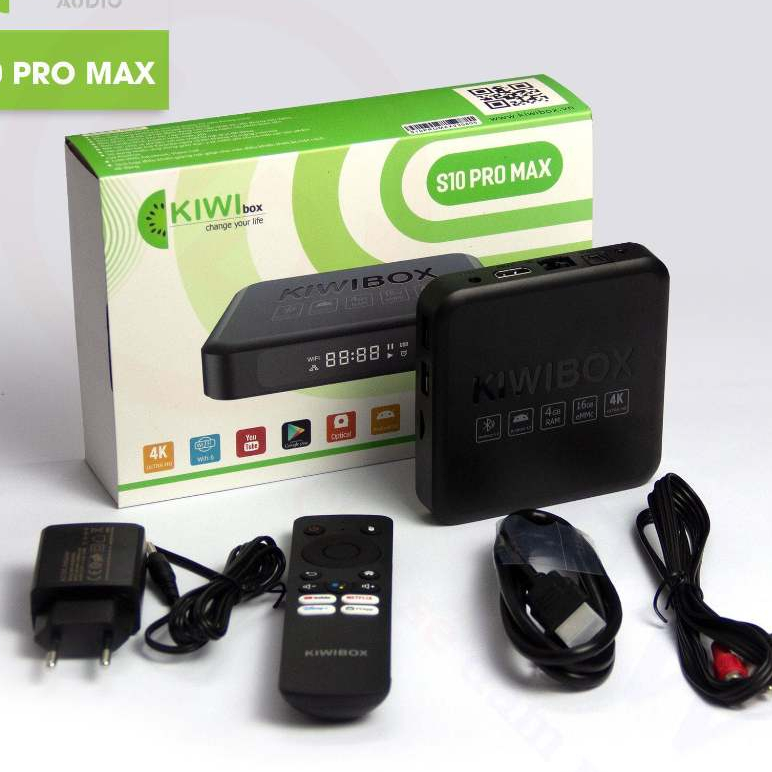 Kiwibox S10 Pro Max Android TV – RAM 4GB, ROM 16GB, Android 12, Xem TV ...