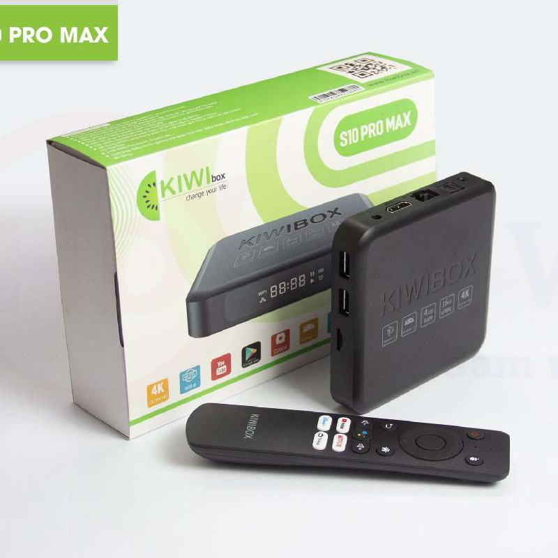 Kiwibox S10 Pro Max 4G/16G HĐH 12.0 Xem Truyền Hình Miễn Phí Hơn 200 ...