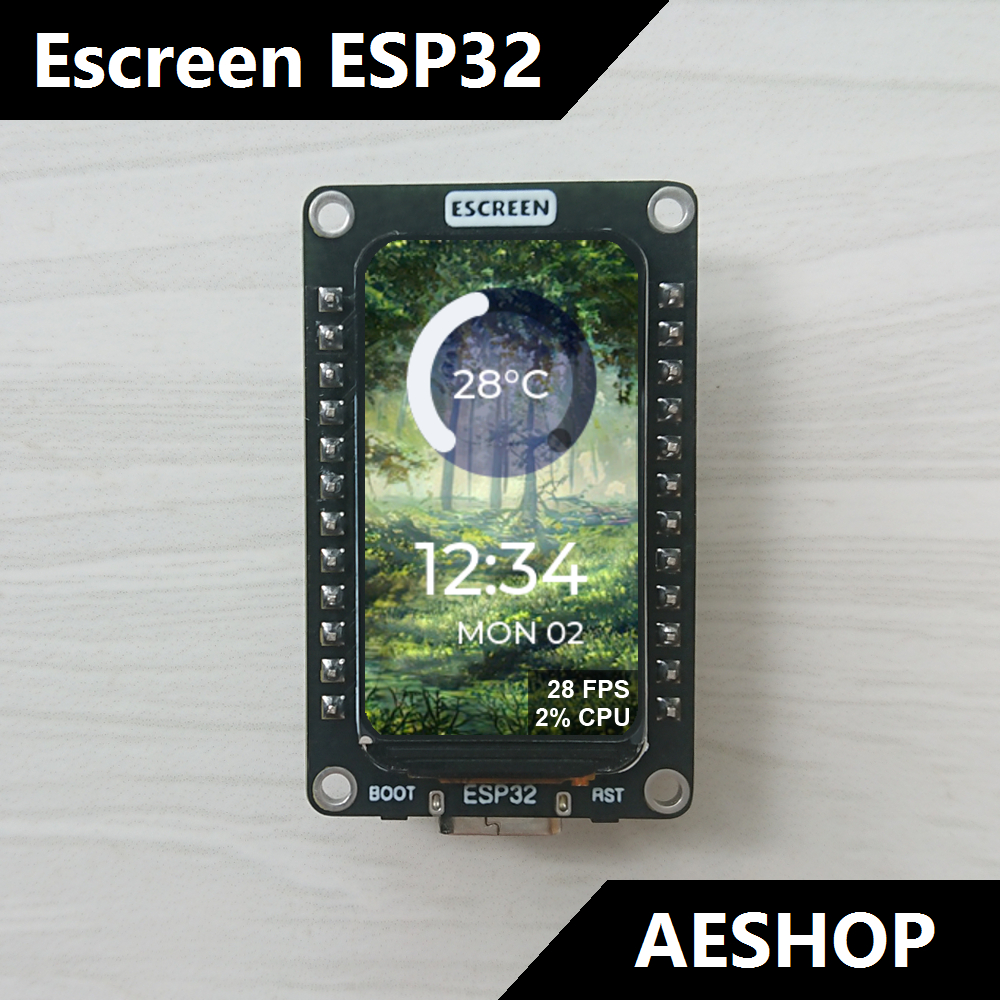 Kit phát triển Escreen ESP32 1.47 inch | Shopee Việt Nam