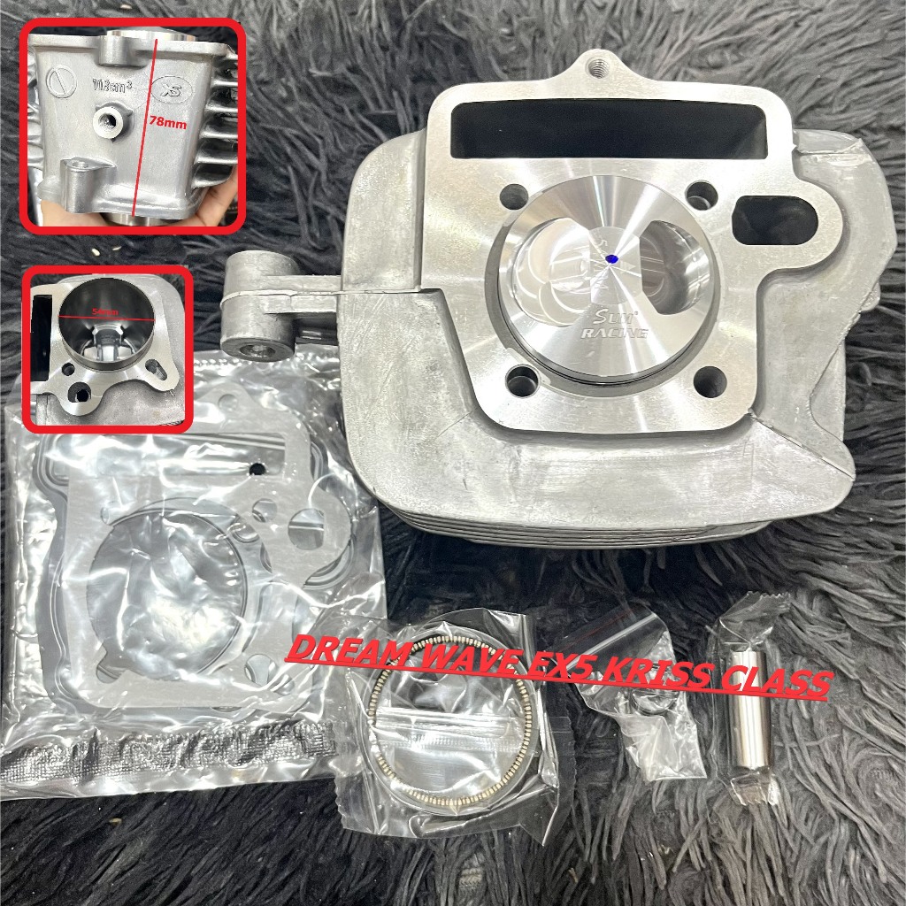Bộ Xi Lanh - Piston 54mm dành cho Dream Wave Ex5 Class1 | Full Set ...