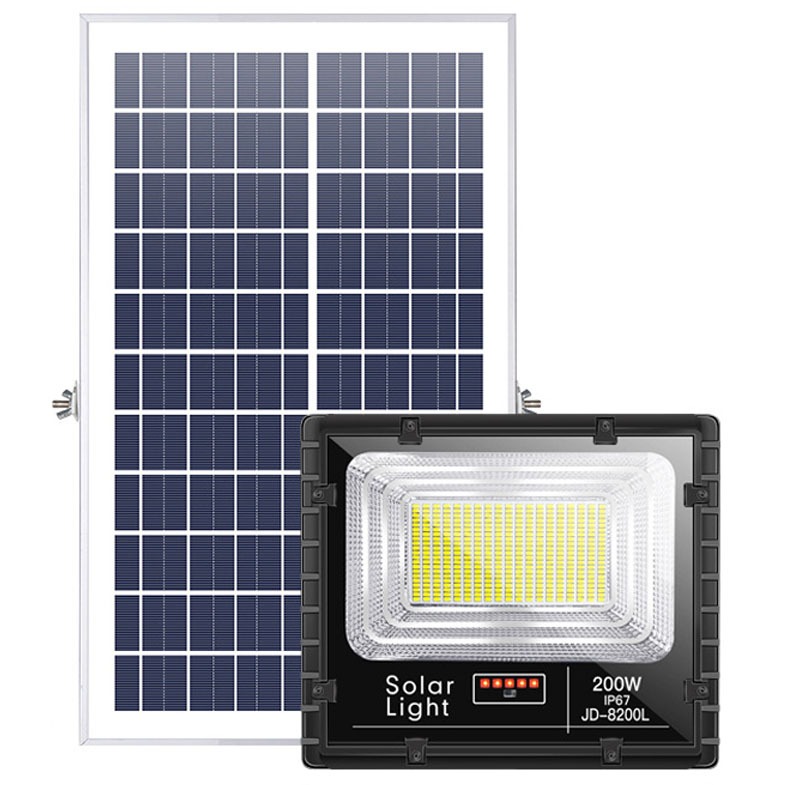 Đèn Năng Lượng Mặt Trời 200W, JD-8200L Công Suất 200W - Mẫu Mới 2020 ...