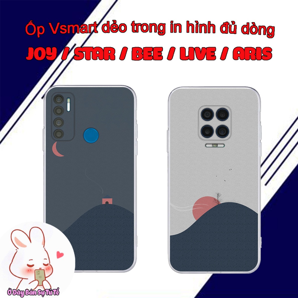 Ốp dẻo đủ dòng Vsmart Star 5 , Acitve ,Joy 4 , Live 5 , Bee , Aris ...