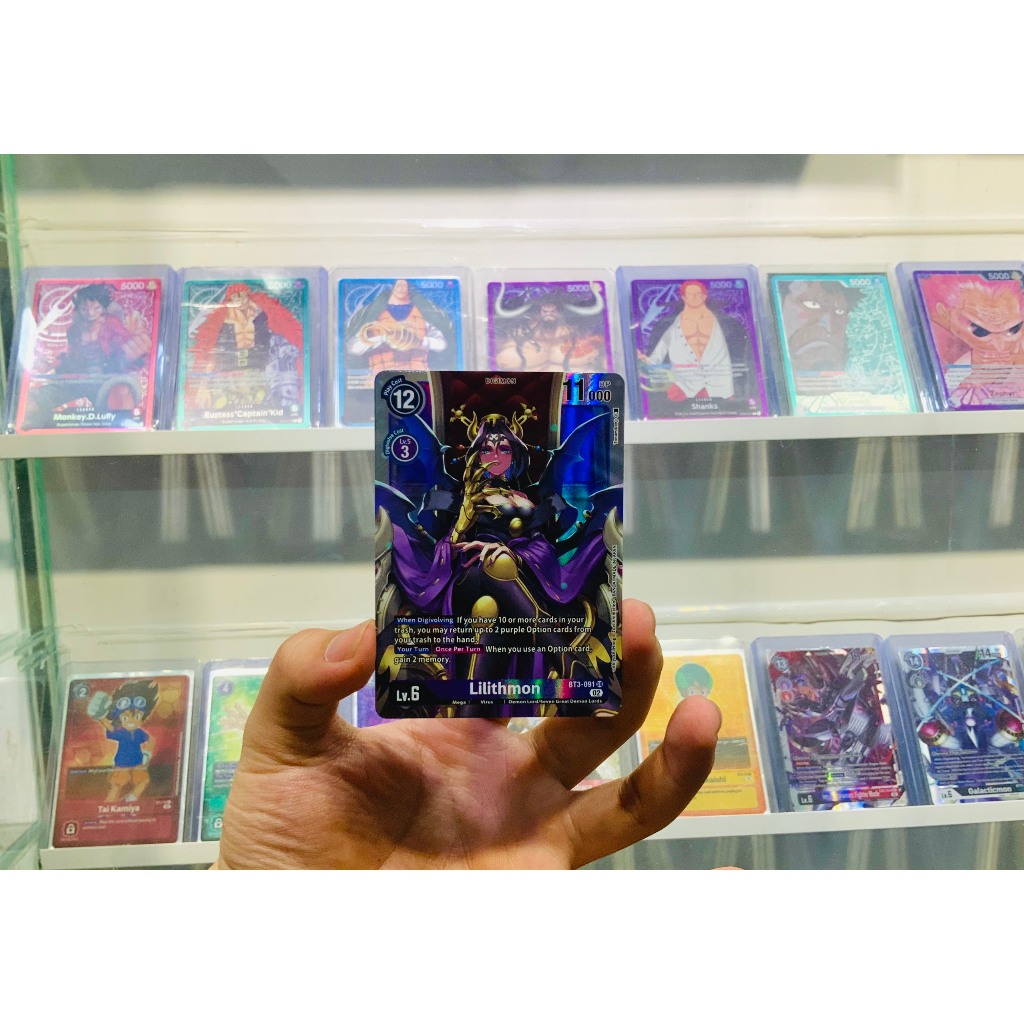 BT3-091 - Lilithmon - Digimon - Super Rare - RB01 Set | Shopee Việt Nam