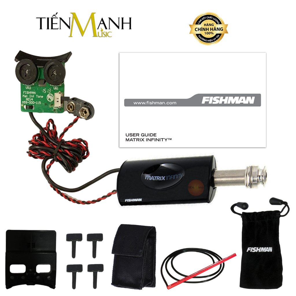 [Chính Hãng] Pickup Guitar Acoustic Fishman Matrix Infinity Narrow - Bộ ...