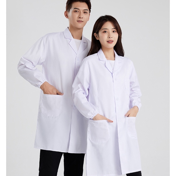 Áo blouse bác sĩ áo blue bác sĩ áo blouse nam áo lab VẢI CAO CẤP ...