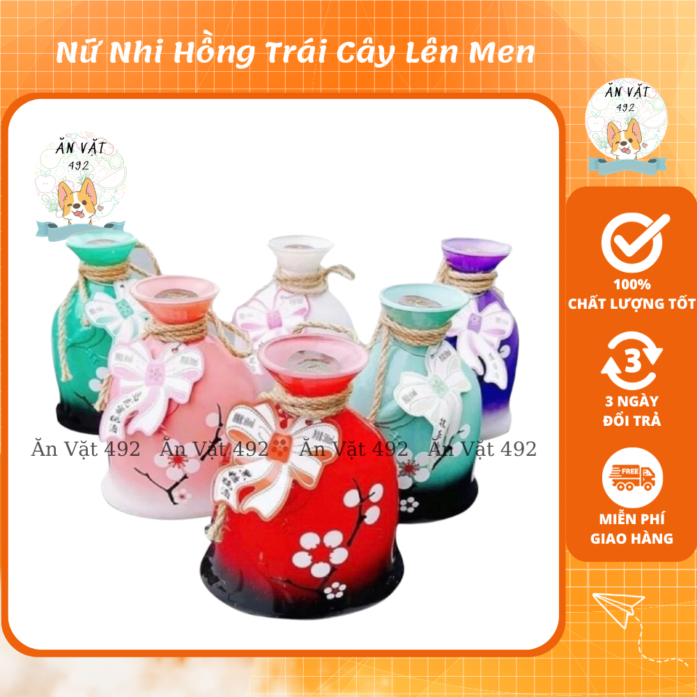 Nữ Nhi Hồng Trái Cây Lên Men Hình Túi Tiền 500ml - Ăn Vặt 492 | Shopee Việt Nam