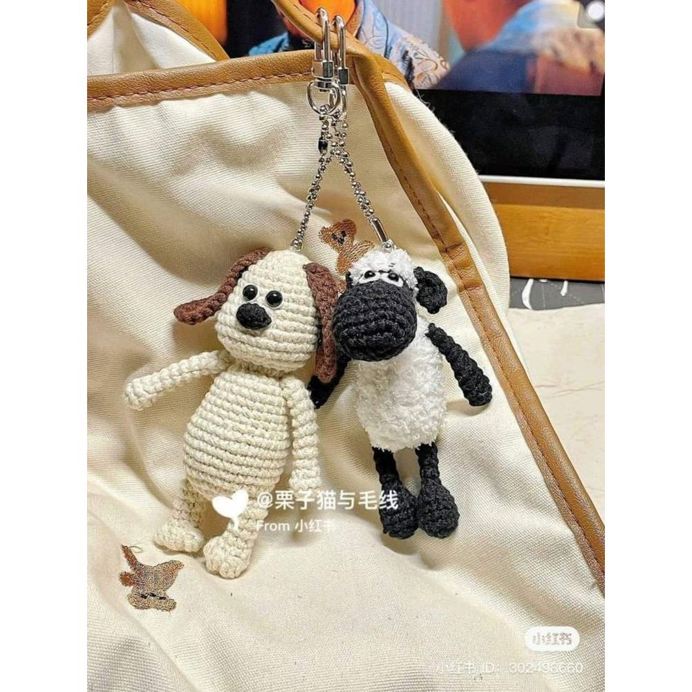 [handmade] Thú nhồi bông hình chú chó GROMIT và chú cừu WALLACE siêu dễ ...
