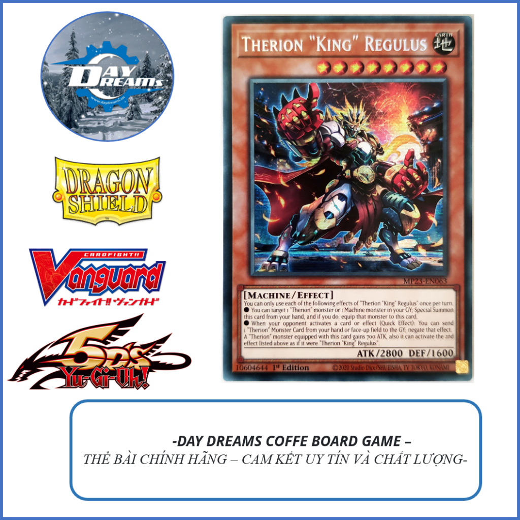 Thẻ Bài Ma Thuật Therion King" Regulus- Mã MP23-EN063 - Prismatic Secret Rare - Ngôn Ngữ Tiếng ...