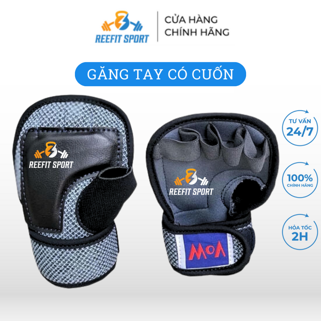 Găng tay tập gym có cuốn Reefit Sport | Shopee Việt Nam