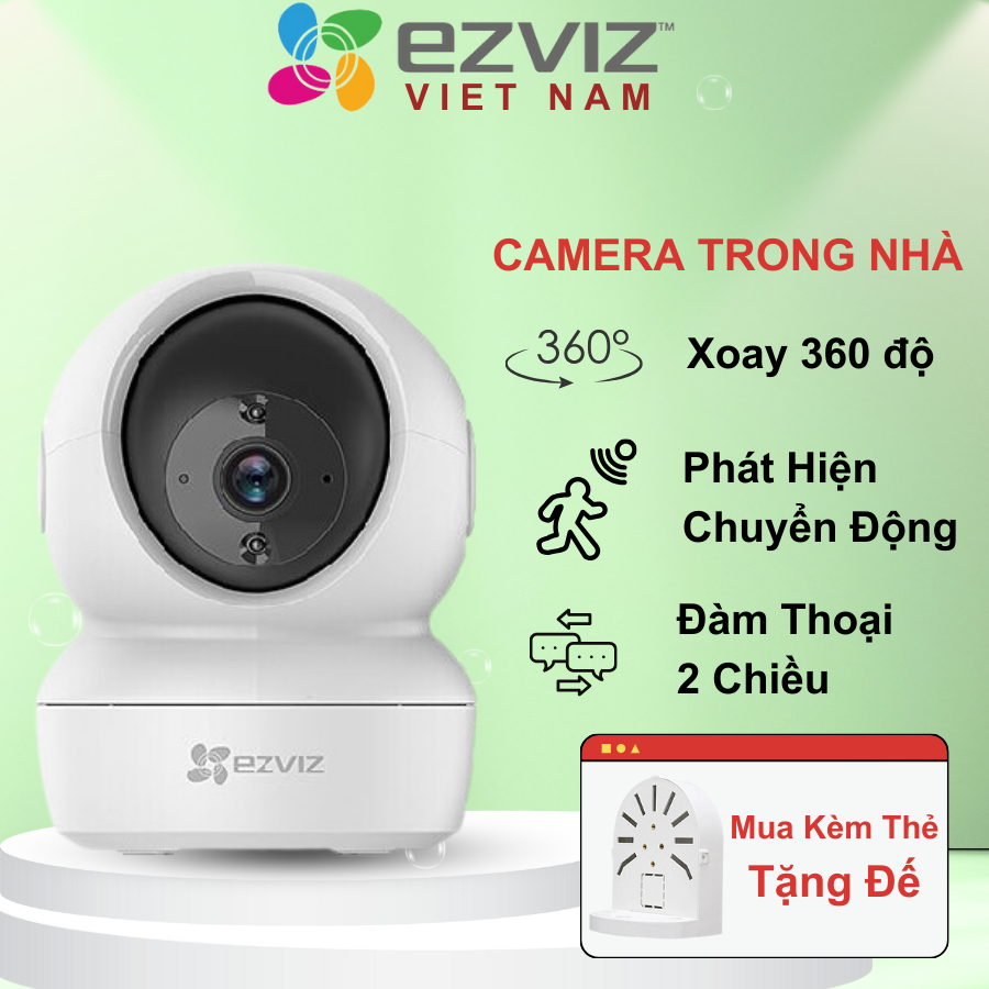 Camera WiFi Trong Nhà EZVIZ C6N 2MP 1080P / 4MP 2K - Xoay 360 , Đàm ...