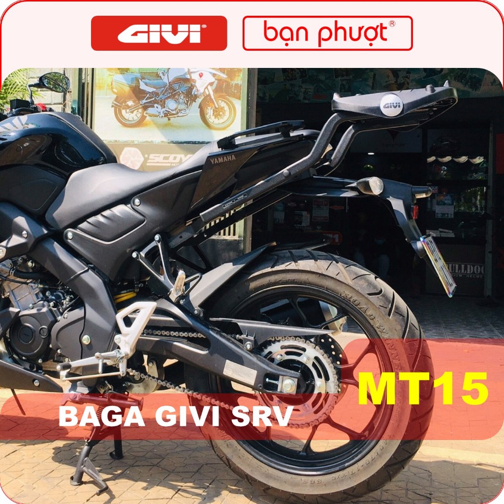 Baga Givi Sau Xe MT15 - Cảng GIVI MT15 - SRV MT15 - Bạn Phượt | Shopee ...