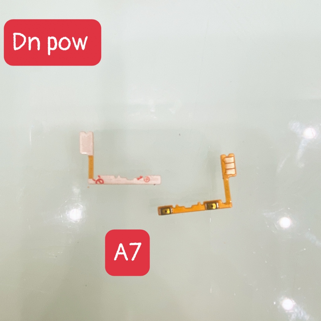 Dây cáp nguồn, mạch nút nguồn, dây mở nguồn power, on off oppo A7 ...