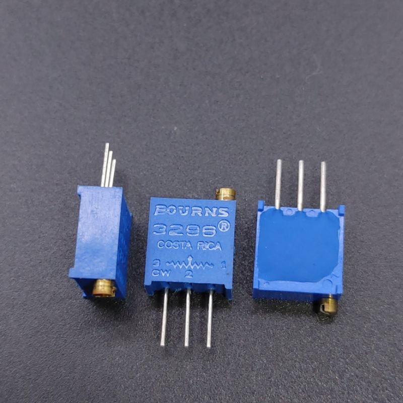 VR Biến trở Bourns 3296W Costa Rica 100R, 200R, 500R, 1K, 2K, 5K, 10K ...