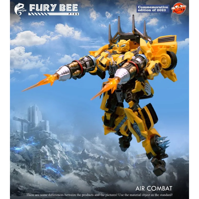 [HÀNG CÓ SẴN] Mô hình Transformer Bumblebee PT-05 Furry Bee | Shopee ...