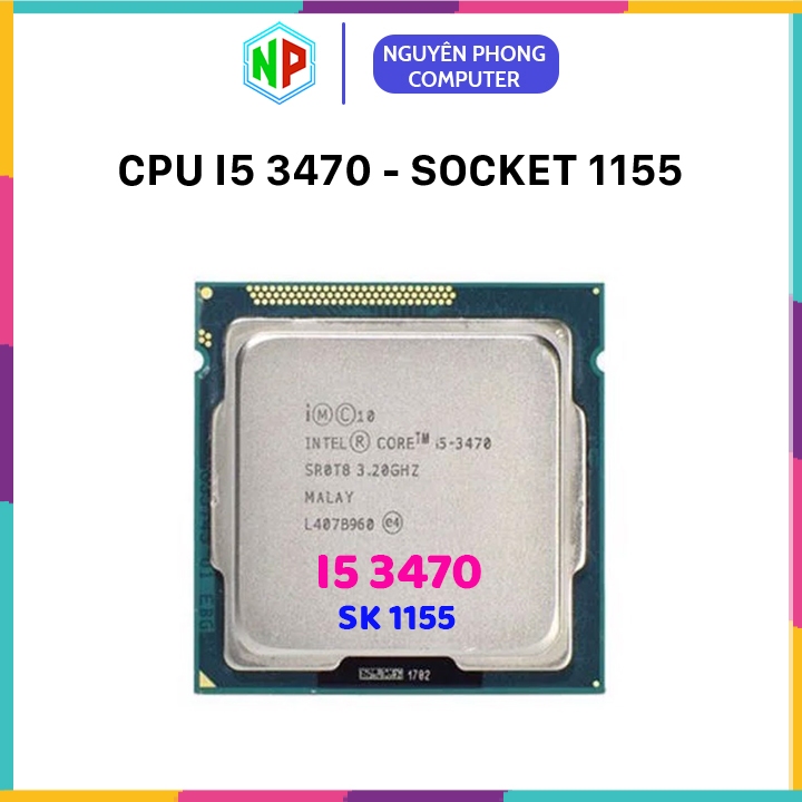 CPU Intel Core i5 3470 socket 1155 - Bảo Hành 1 tháng | Shopee Việt Nam