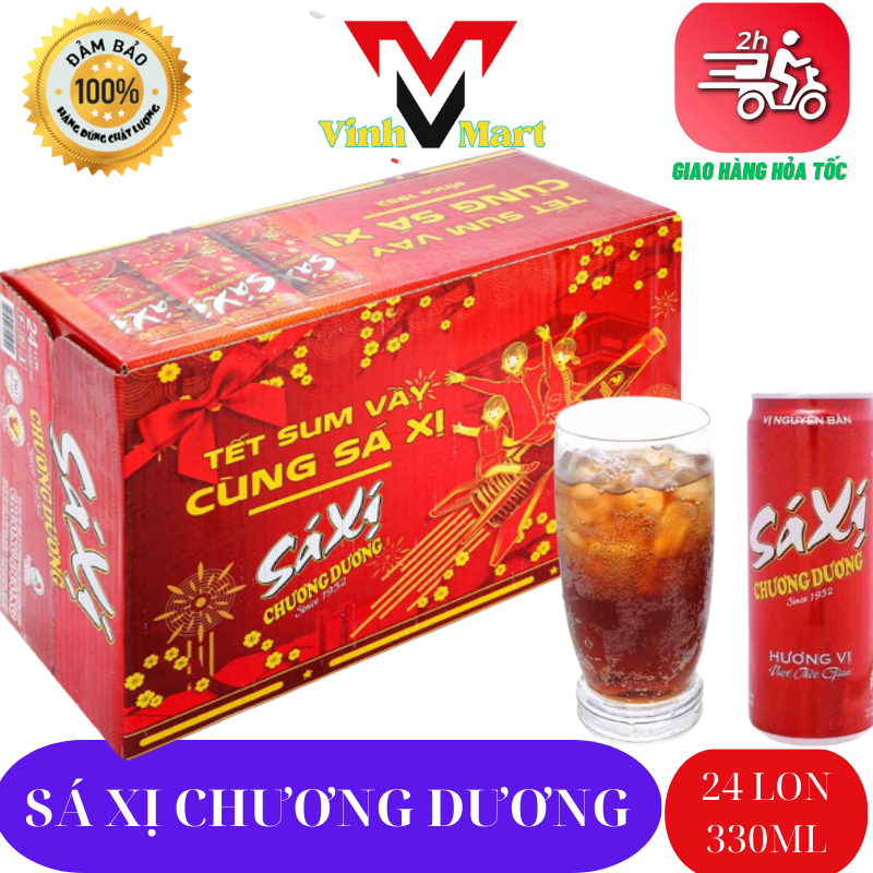 Sá Xị Chương Dương 1 Thùng 24 Lon 330 Ml | Shopee Việt Nam