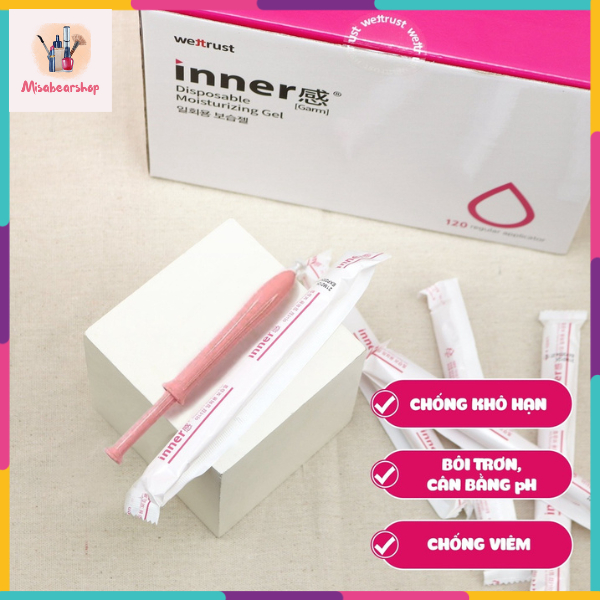 Gel Inner Vệ Sinh Phụ Nữ [1 ỐNG LẺ] Màu Hồng Inner Disposable ...
