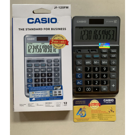 Máy tính CASIO JF-120FM | Shopee Việt Nam