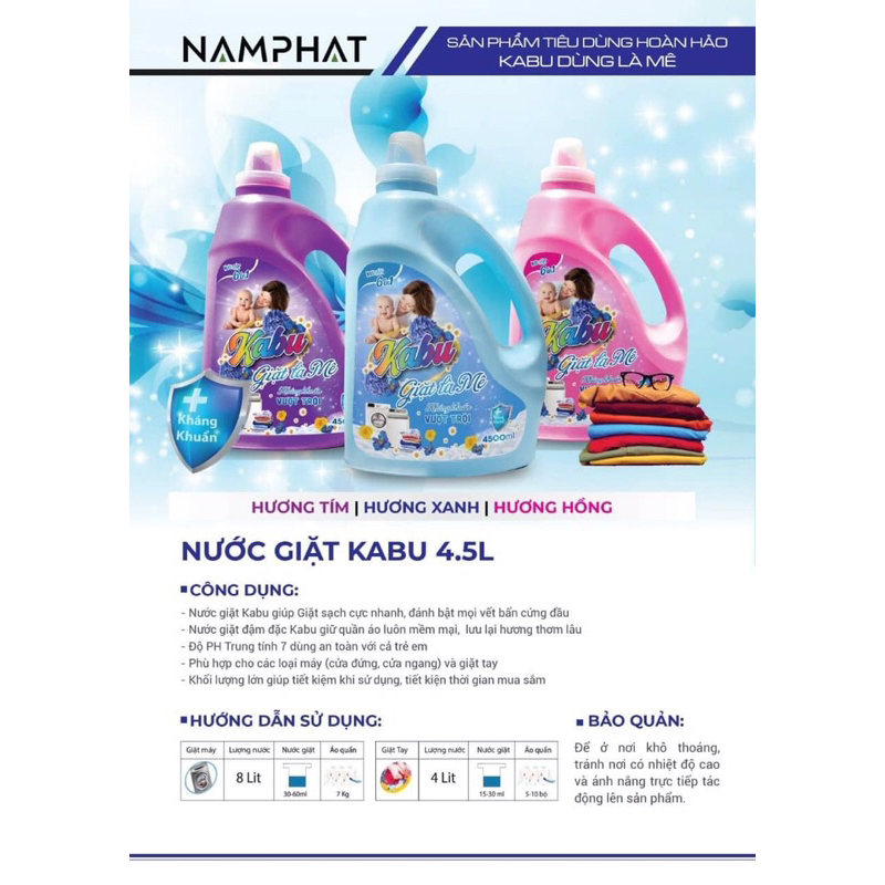 Nước giặt KABU Nhật 4.5L | Shopee Việt Nam