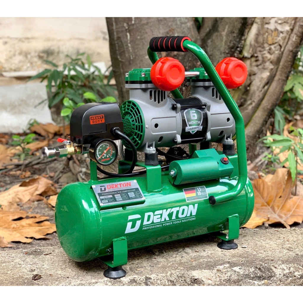 Máy Nén khí 10L lên hơi nhanh Dekton DK-AC2910, công suất 1.5HP ...
