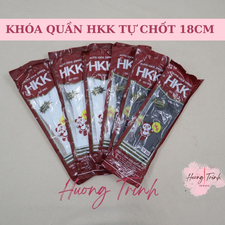 Khóa quần HKK tự chốt 18cm | Shopee Việt Nam