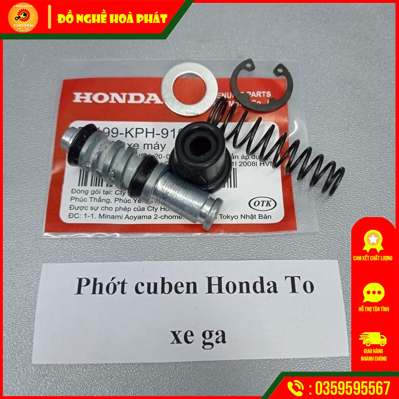 Pittong phanh dầu, phốt cupen các dòng xe Honda, YAMAHA Cao cấp ...