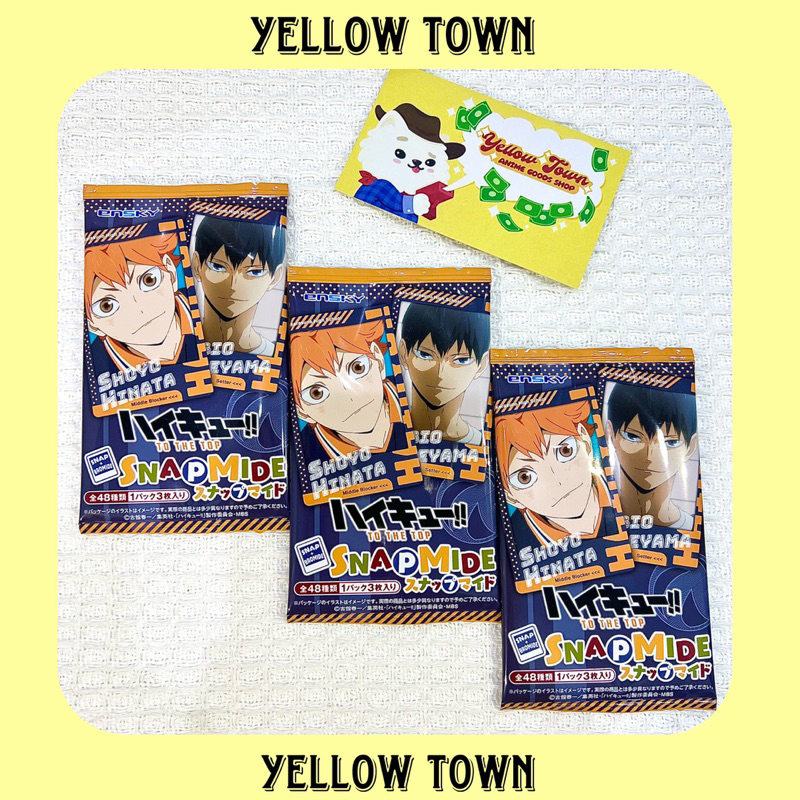 [SẴN] [CHÍNH HÃNG] Pack thẻ nhân phẩm - Thẻ Snapmide Haikyuu!! Vol 1 ...