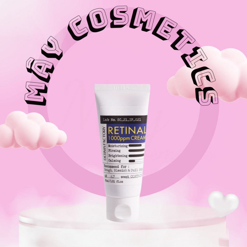 Kem Dưỡng Ban Đêm Chống Lão Hóa Derma Factory Retinal 1000PPM Cream ...