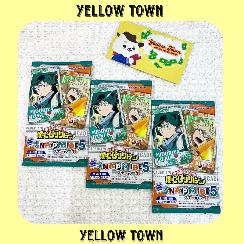 [SẴN] [CHÍNH HÃNG] Pack thẻ nhân phẩm - Thẻ Snapmide My Hero Academia ...
