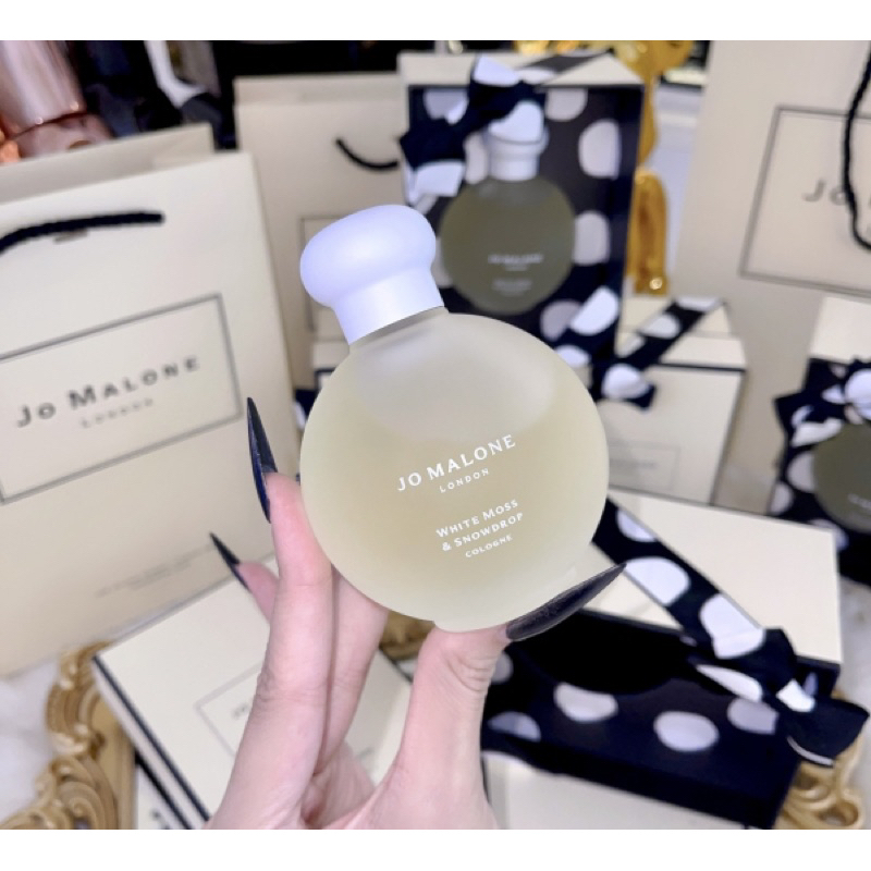 JO MALONE WHITE MOSS & SNOWDROP CHRISTMAS EDITION 2022 - 100ML | Shopee ...