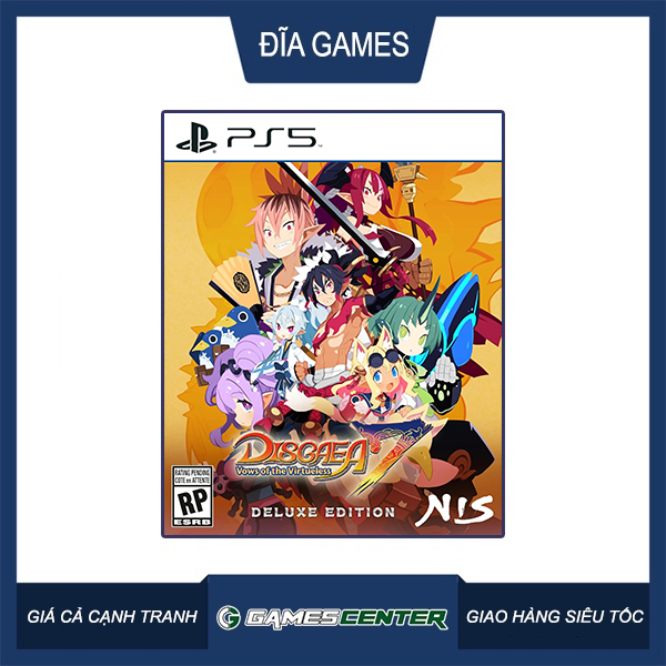Đĩa game PS5 Disgaea 7 Vows Of The Virtueless Deluxe Edition | Shopee ...