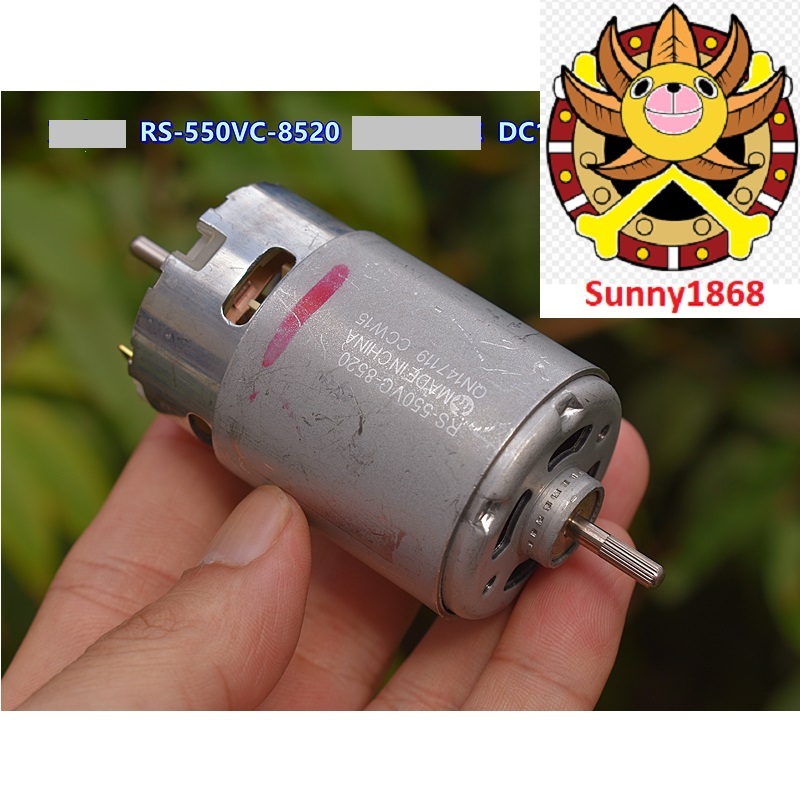 Motor Mabuchi RS-550VC-8520 DC12 tốc độ cao, động cơ công suất cao ...