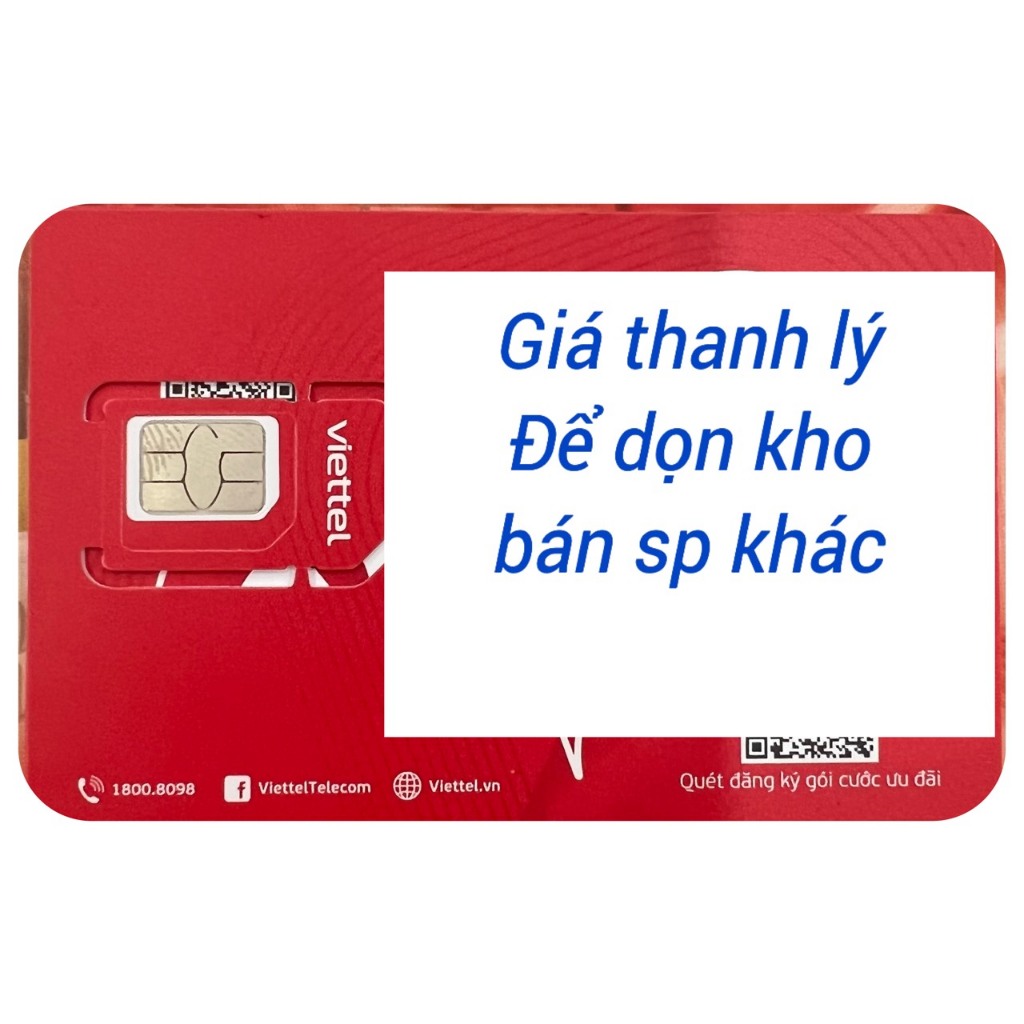 Sim Viettel 5G mới ưu đãi, sim rẻ dành cho học sinh, sinh viên | Shopee ...