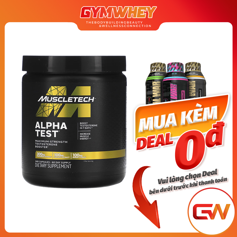 ALPHA TEST Giúp Tăng Testosterone Cho Nam Tăng Sinh Lý Và Cơ Bắp ...
