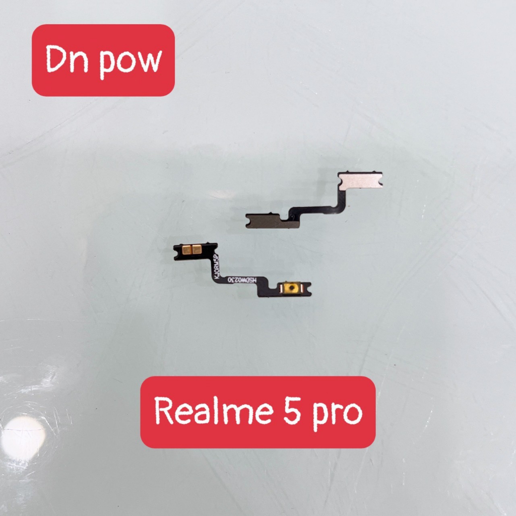 Dây cáp nguồn, mạch nút nguồn, dây mở nguồn power, on off realme 5 pro ...