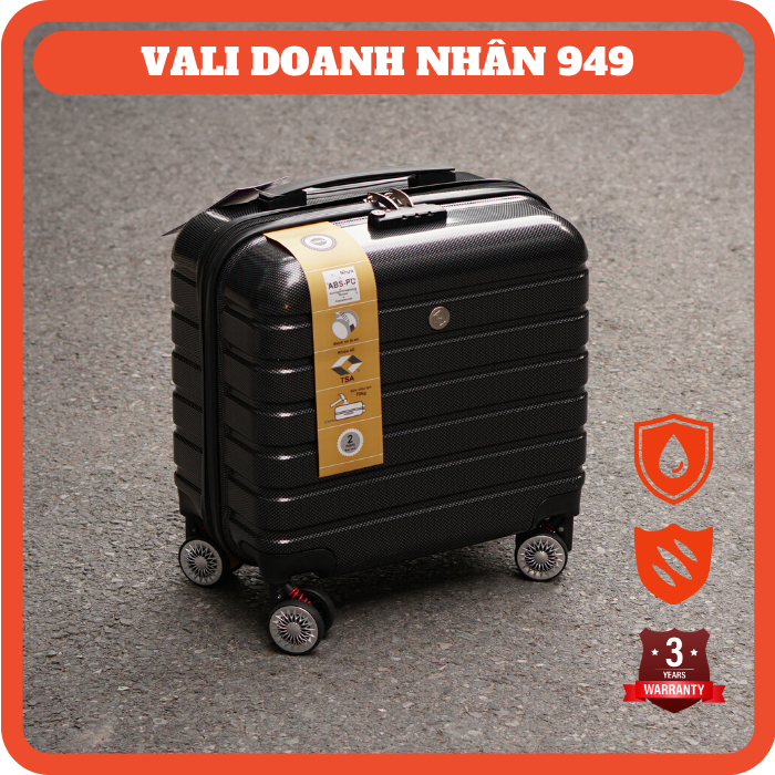 Vali doanh nhân form ngang 849 - size 17" chất liệu 100%PC | Shopee ...