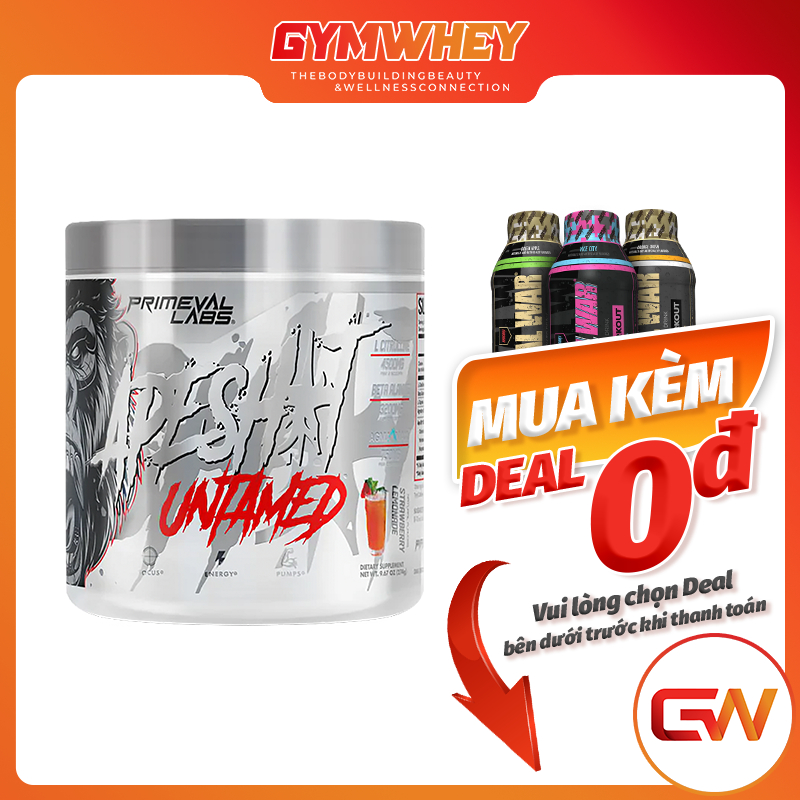 Pre Workout Primeval Labs Apeshit Untamed Tăng Sức Mạnh Tập, Tăng Hiệu ...