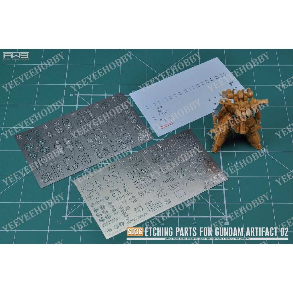 PHỤ KIỆN MOD AW9 - S036 - PHOTO ETCH NÂNG CẤP MÔ HÌNH MÔ HÌNH ARTIFACT ...
